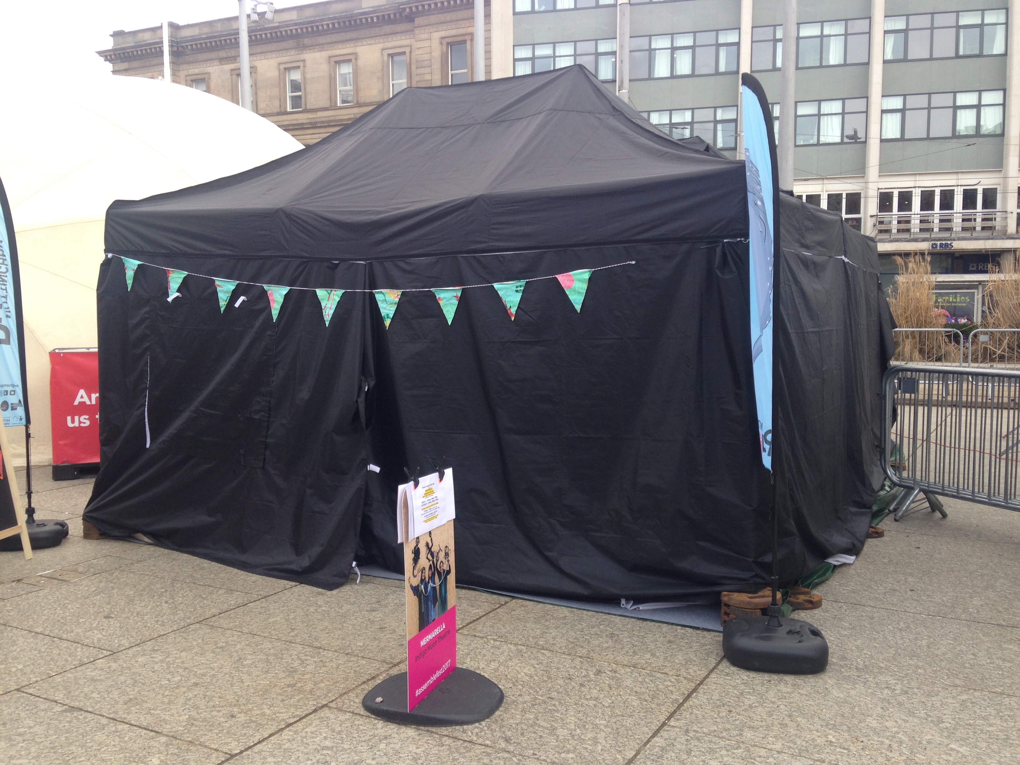 OUTDOOR INTERACTIVE SHADOW GAZEBO - Indigo Moon Theatre